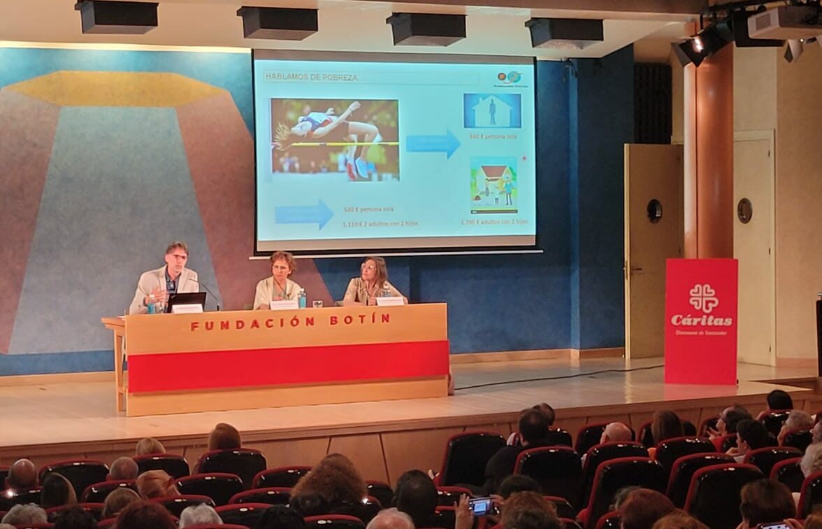 Una familia integrada por dos adultos y dos hijos necesita mensualmente 2.200 euros para vivir ...